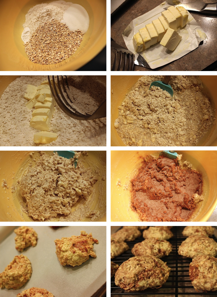 Cinnamon Bun Scones | A Lovely Living