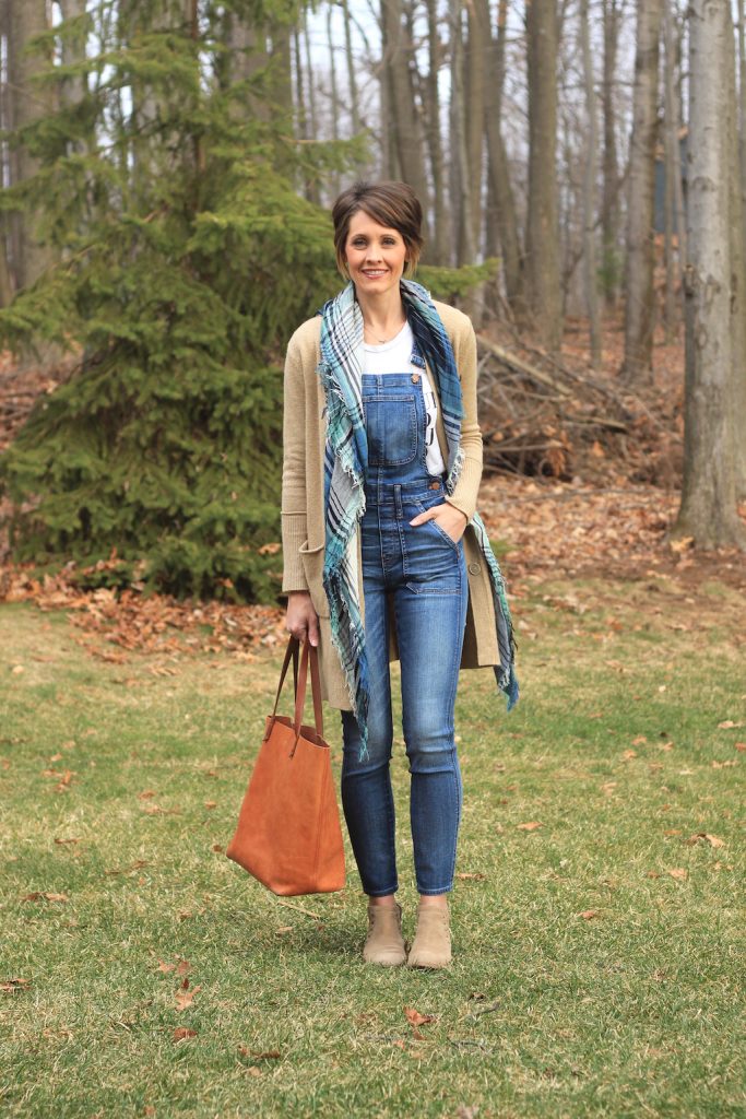 How To: Style Overalls for Fall | A Lovely Living